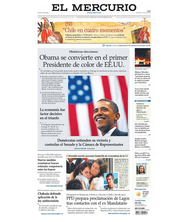 Obama se convierte en el primer Presidente de color de EE.UU. | Club de ...